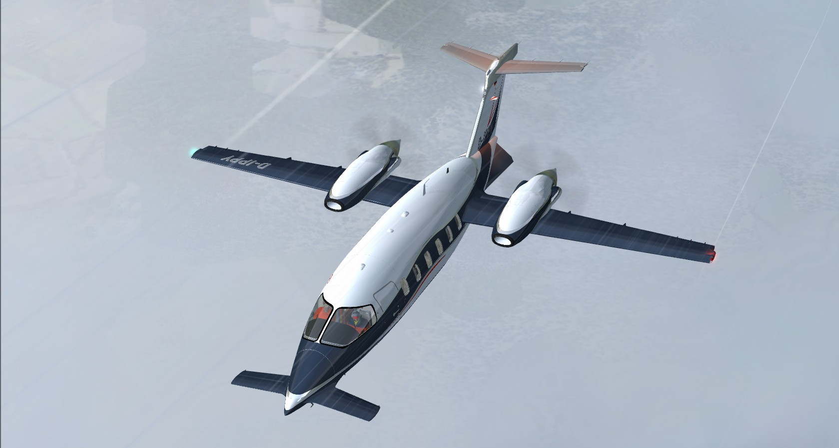 Piaggio P180 Avanti II (Promo FSX/P3D - FS 2004) - Prepar3D - Wilco ...