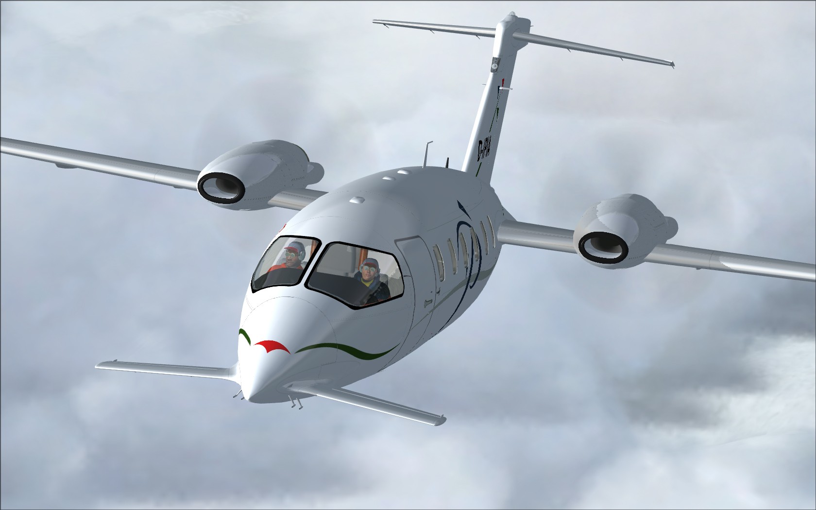 Piaggio P180 Avanti II (Promo FSX/P3D - FS 2004)
