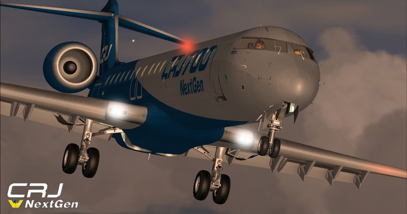 CRJ NextGen Deluxe FSX/P3D - Flight Simulator Add-on