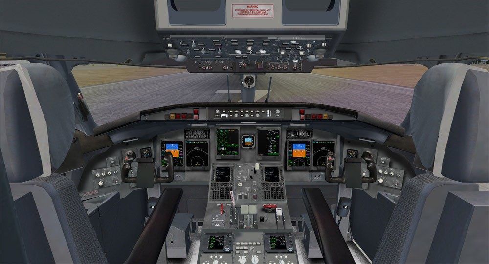 CRJ NextGen Deluxe FSX/P3D - Flight Simulator Add-on