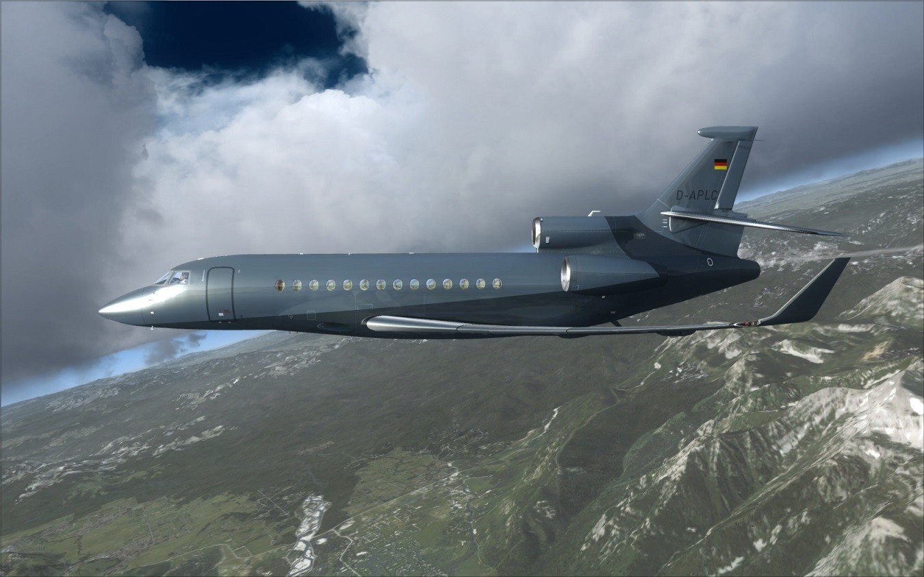 Falcon 7X (FSX/FSX:SE/P3D-2-3/P3D4)