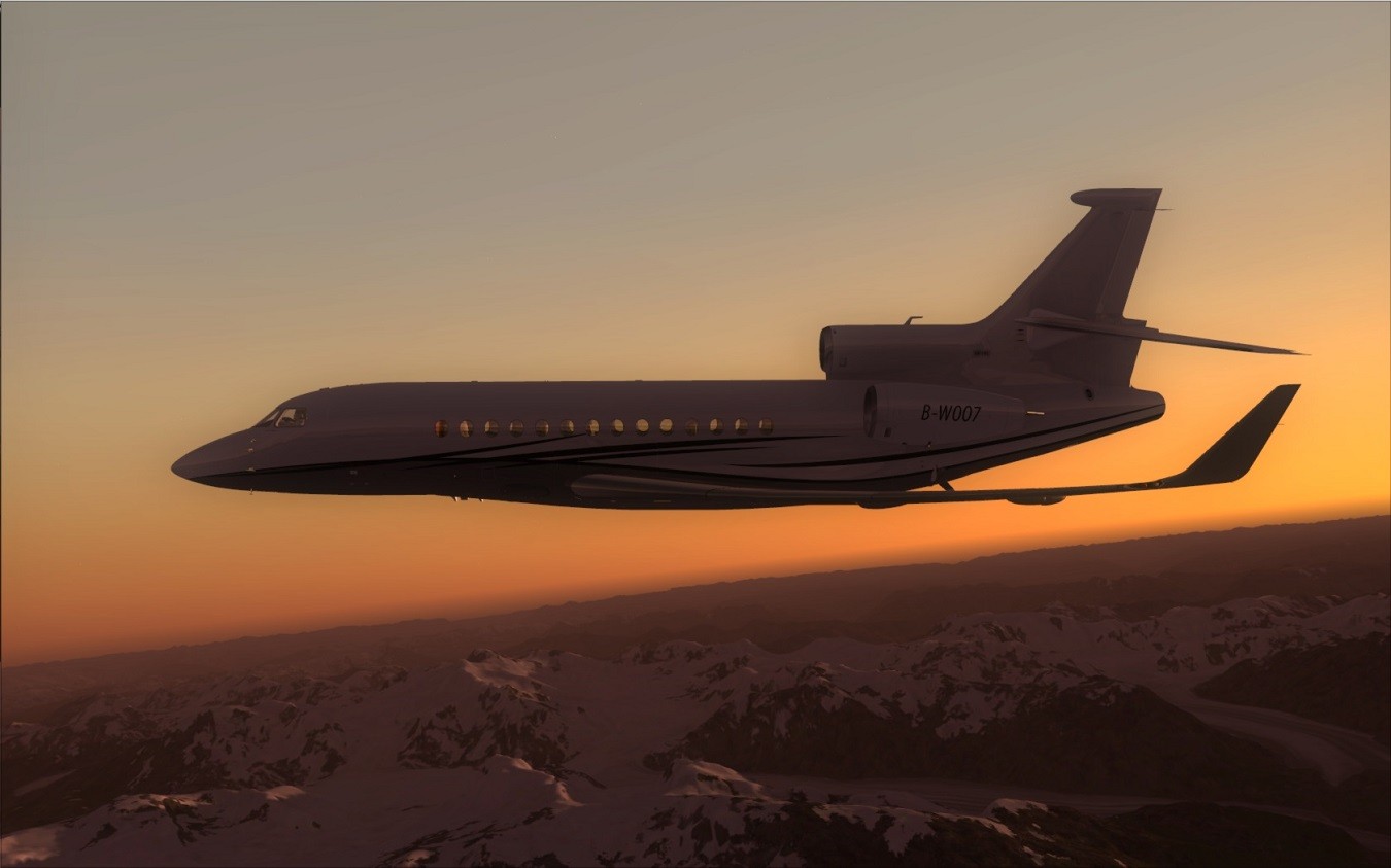 Falcon 7X (FSX/FSX:SE/P3D-2-3/P3D4) - Flight Simulator Add-on