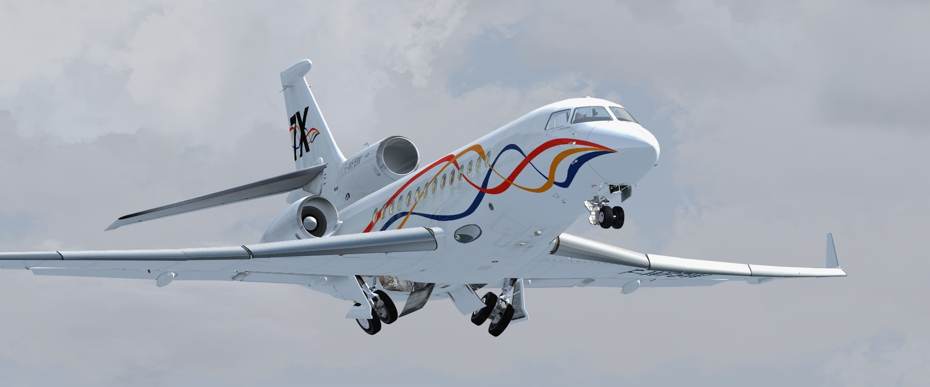 Falcon 7X (FSX/FSX:SE/P3D-2-3/P3D4) - Flight Simulator Add-on