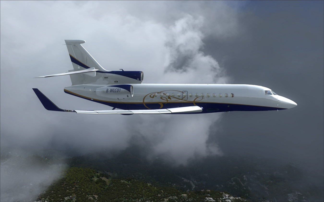 Falcon 7X (FSX/FSX:SE/P3D-2-3/P3D4)