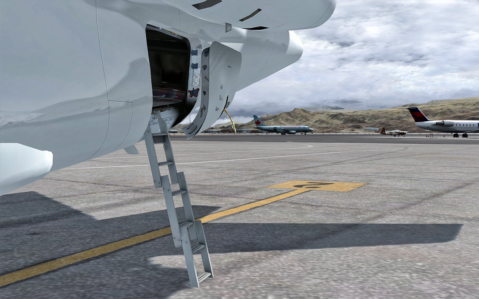 Falcon 7X (FSX/FSX:SE/P3D-2-3/P3D4)