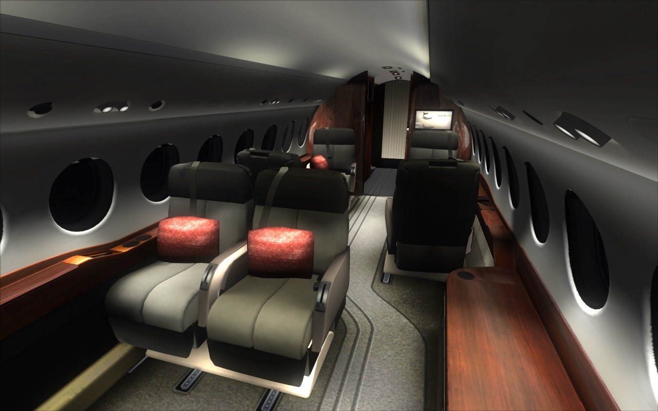 Falcon 7X (FSX/FSX:SE/P3D-2-3/P3D4) - Flight Simulator Add-on