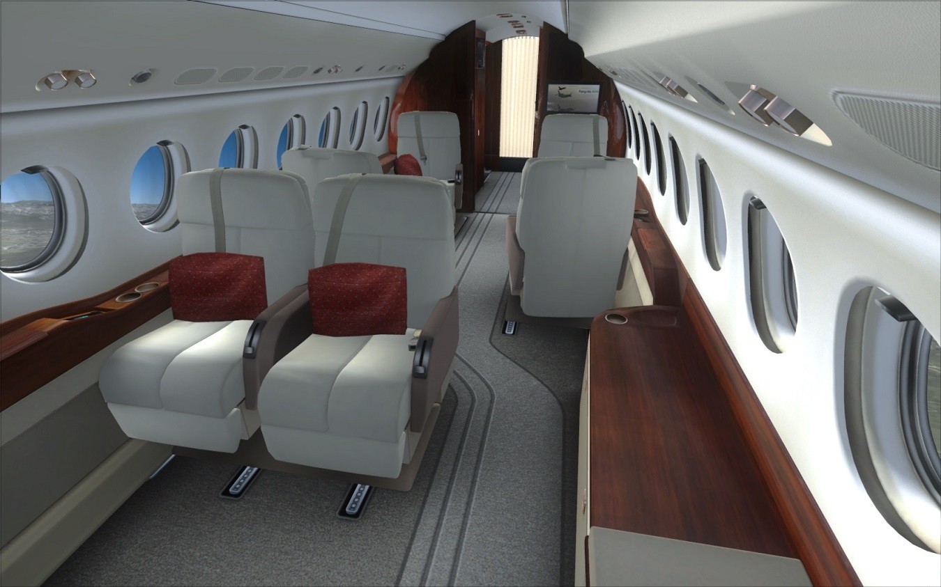 Falcon 7X (FSX/FSX:SE/P3D-2-3/P3D4) - Flight Simulator Add-on