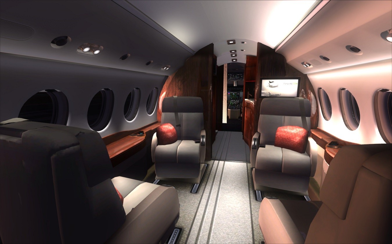 Falcon 7X (FSX/FSX:SE/P3D-2-3/P3D4) - Flight Simulator Add-on