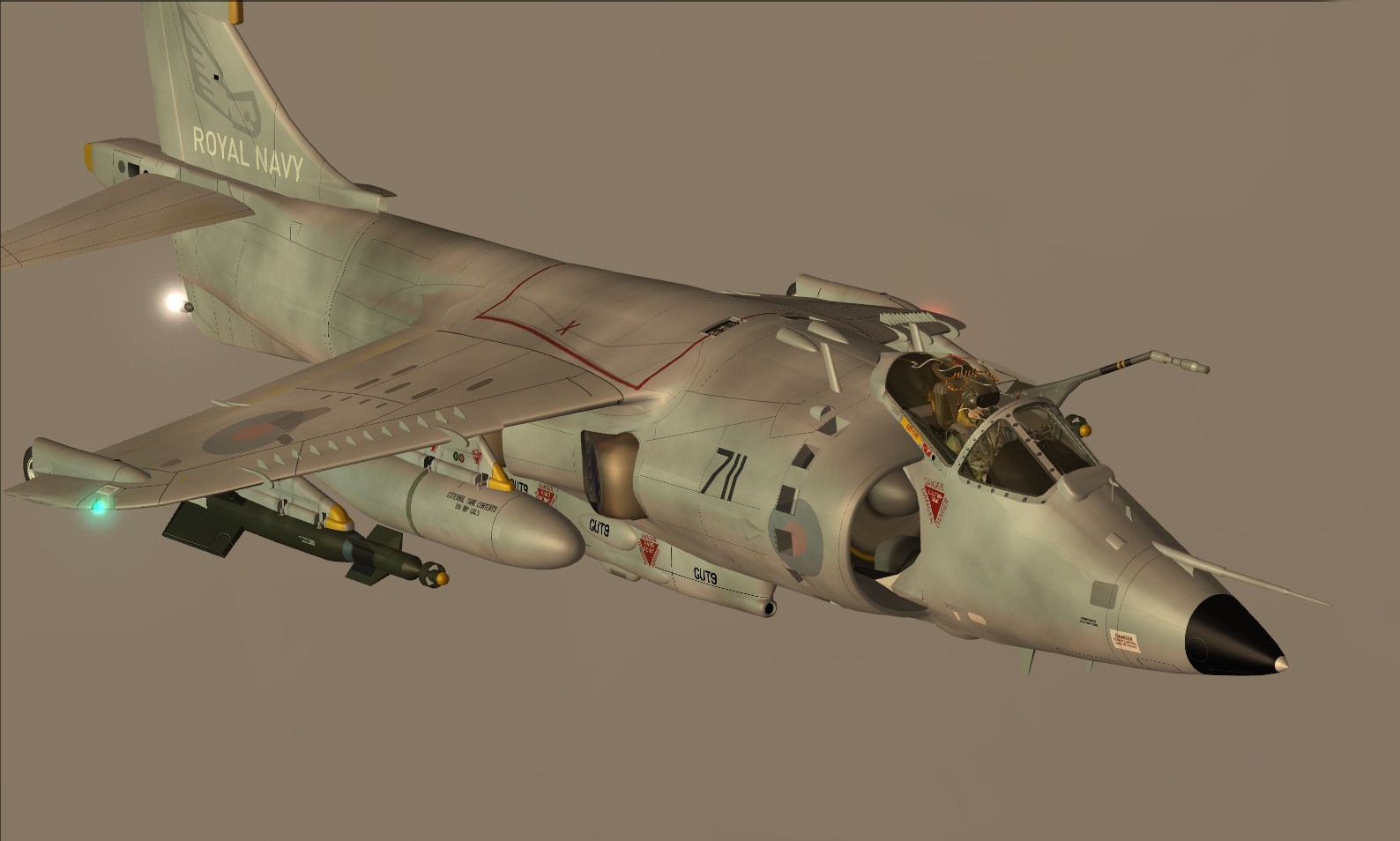 Harrier Jump Jet (FSX/P3D/P3D4)