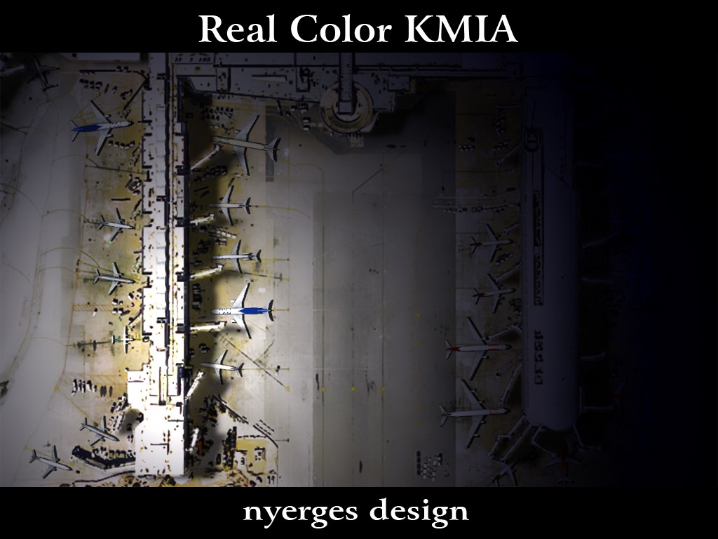 Real Color KMIA for Tower! 2011