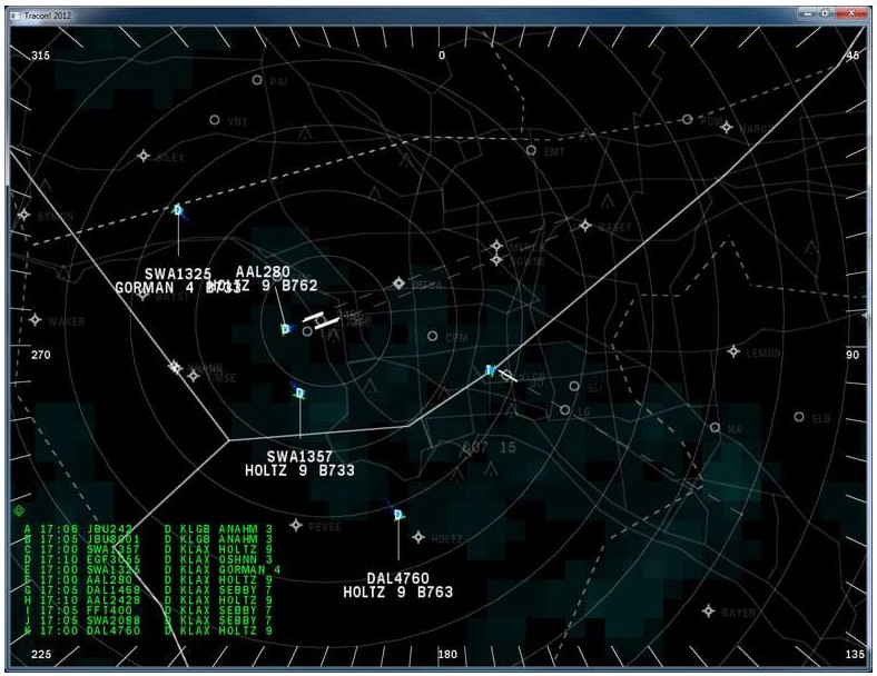 Real Traffic for Tracon! 2012 - Simulator