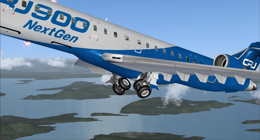 CRJ NextGen Deluxe FSX/P3D - Regional Jet - Flight Simulator Add-on