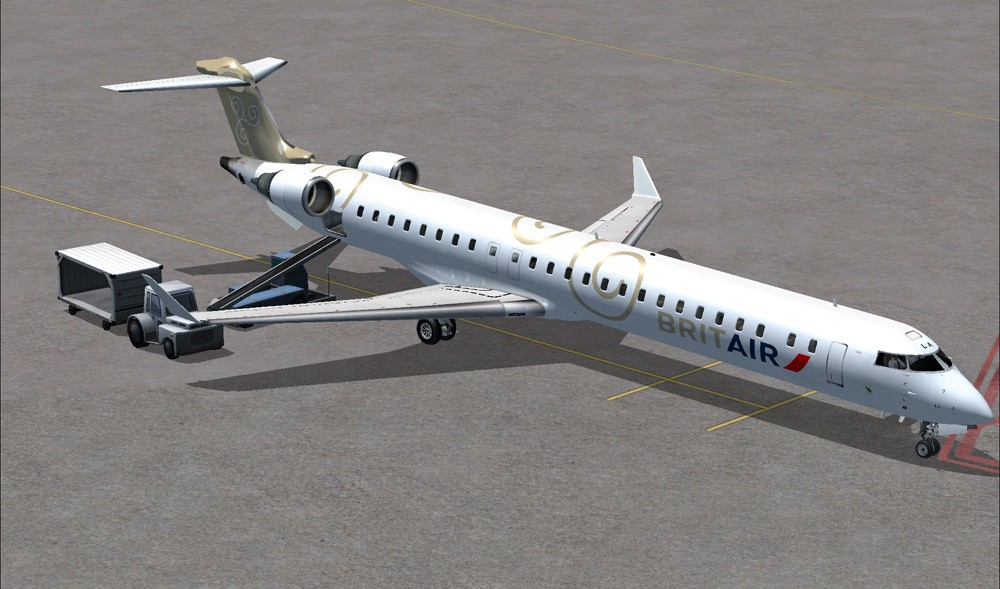 CRJ NextGen Deluxe FSX/P3D - Regional Jet - Flight Simulator Add-on