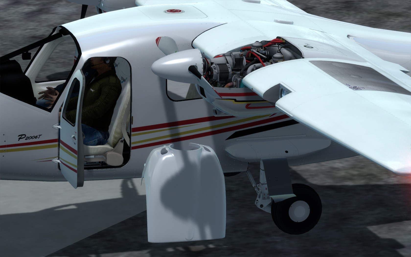 Tecnam P2006T (FSX/P3D1/P3D2/P3D4) - Propeller Aircraft - Flight ...