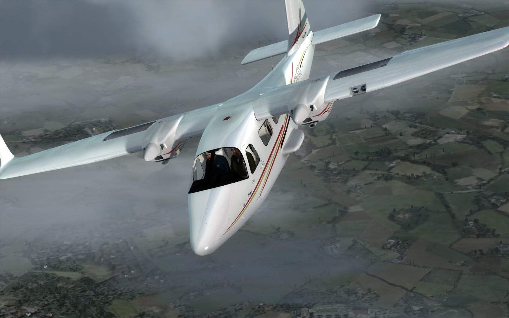 Tecnam P2006T (FSX/P3D1/P3D2/P3D4) - Propeller Aircraft - Flight ...
