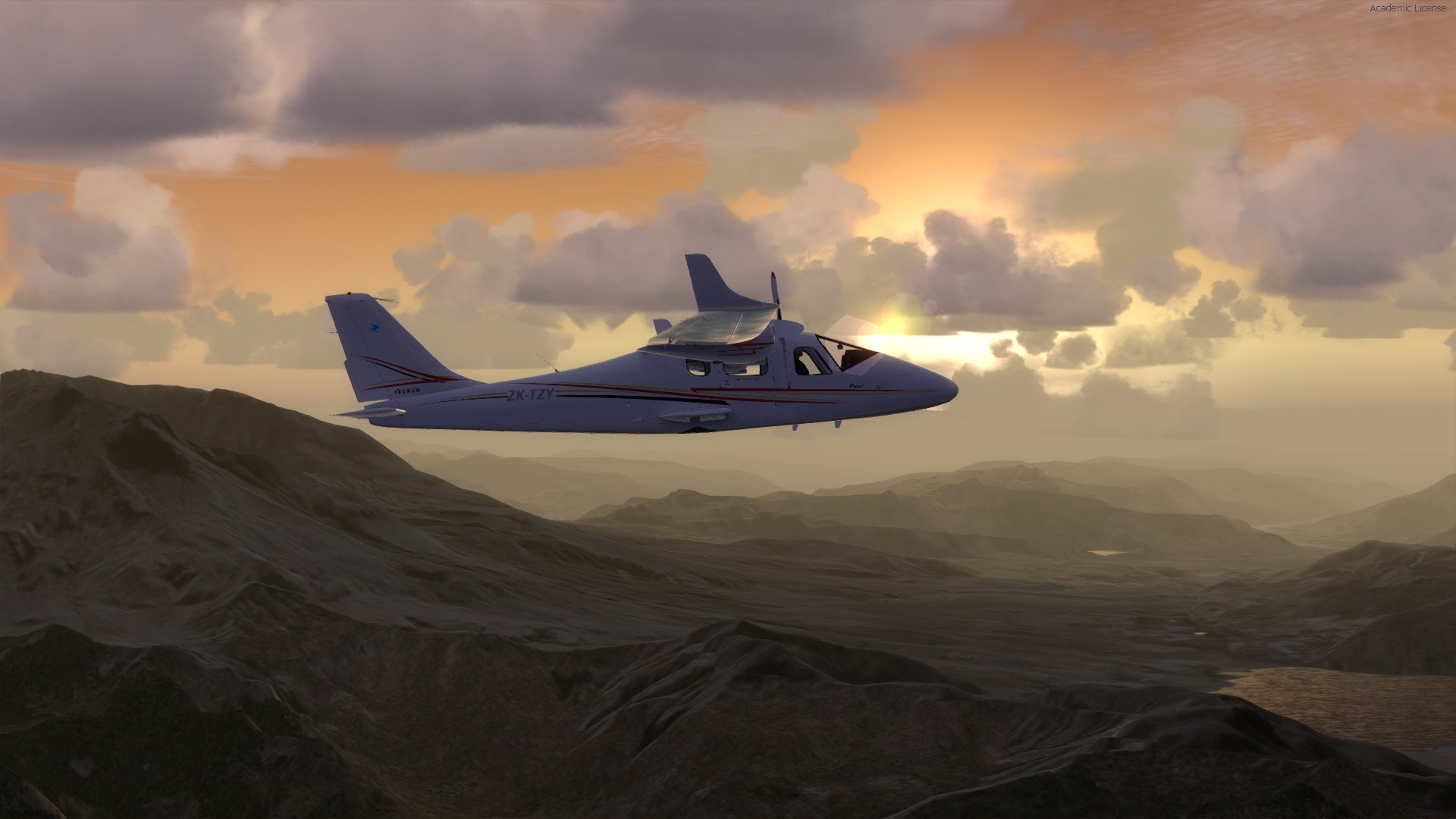 Tecnam P2006T (FSX/P3D1/P3D2/P3D4) - Propeller Aircraft - Flight ...